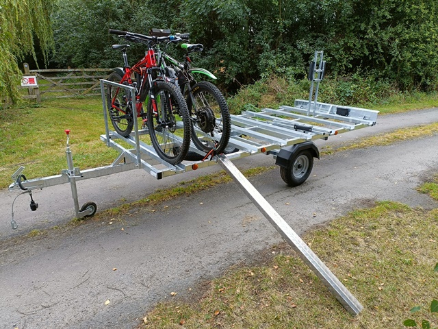 Mountain bike trailers, Road bike trailers, E bike trailers - Trevor ...